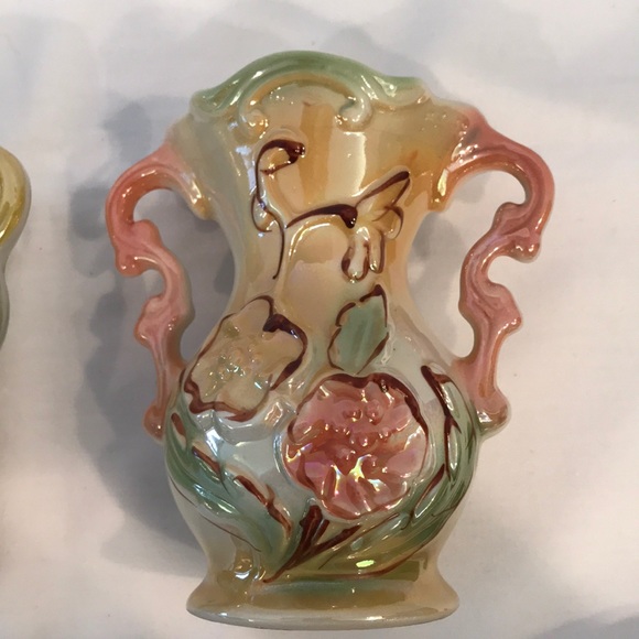Accents | Brazilian Lusterware Vases 423 Set Of 2 Euc | Poshmark